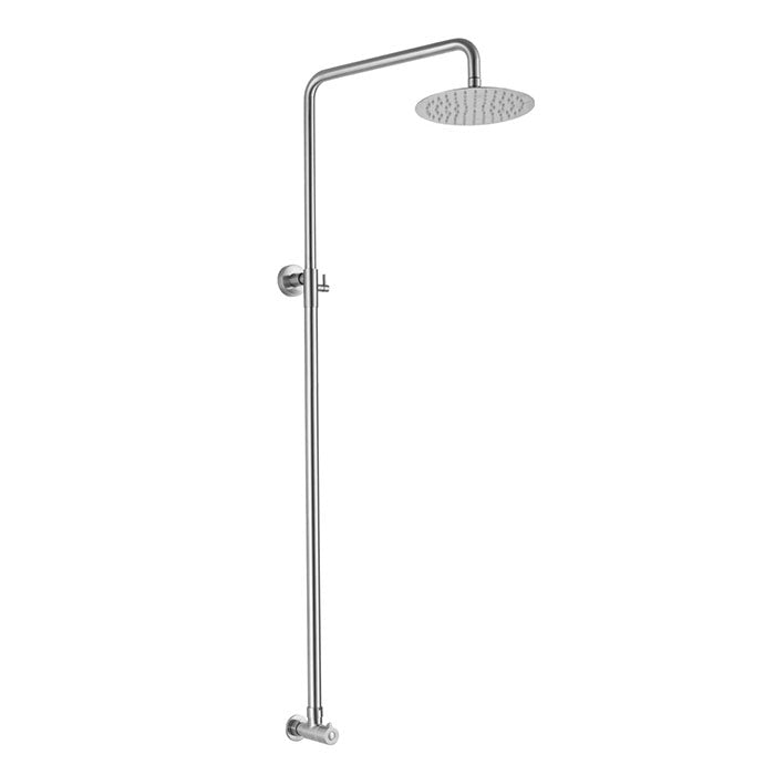 Udendørs bruser væghængt | Nemt at installere i sommerhus